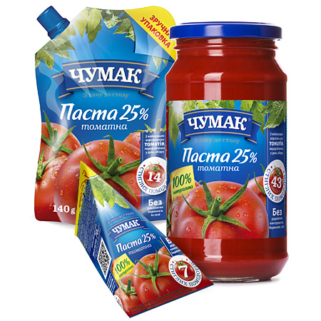 Томатна паста : Чумак