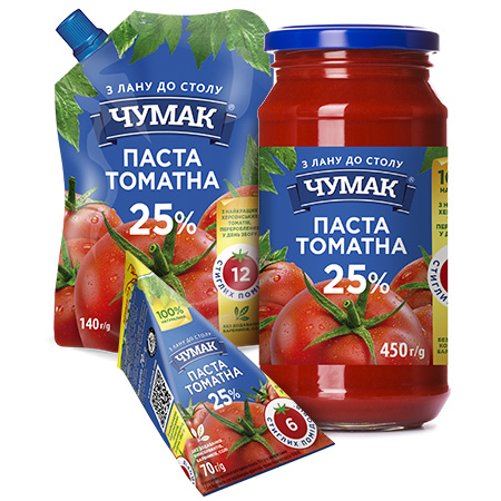 Томатна паста : Чумак